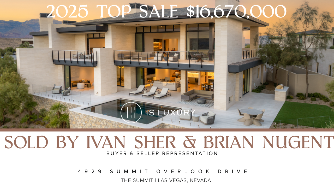 Ivan Sher Ranked #1 Real Estate Agent in Nevada by RealTrends 2026 | IS ...